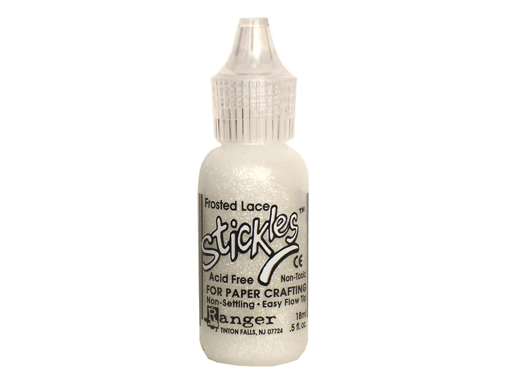 Ranger Ice Stickles .05 oz - Frosted Lace (SGG20592)- The Rubber Buggy