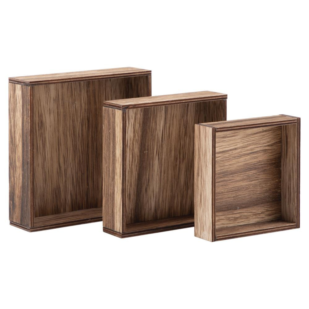 Tim Holtz Idea-Ology - Wooden Vignette Boxes - Squares (TH94242) - The ...