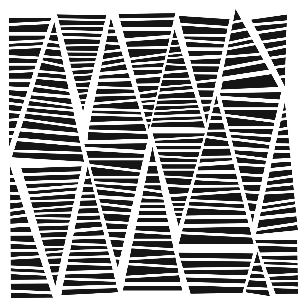 Crafters Workshop 6 x 6 Stencil - Striped Triangles (TCW986) - The ...