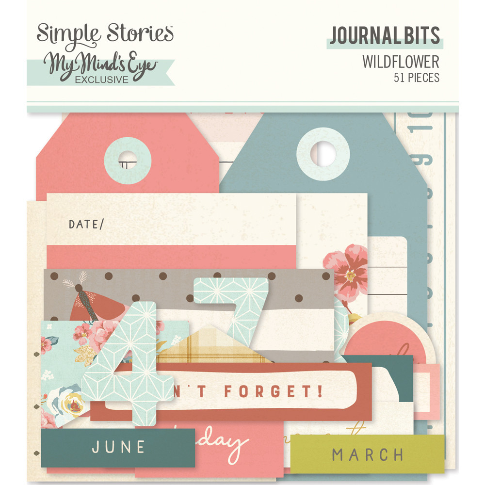 Simple Stories - Wildflower Journal Bits & Pieces (SS-19518) - The ...