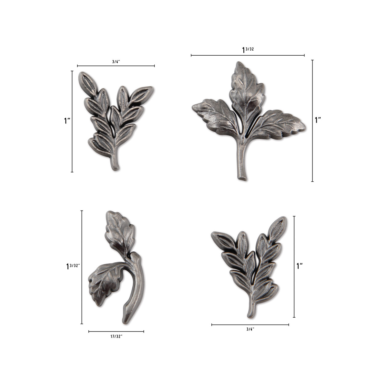 Tim Holtz Idea-ology - Metal Adornments - Foliage (TH94311) - The ...