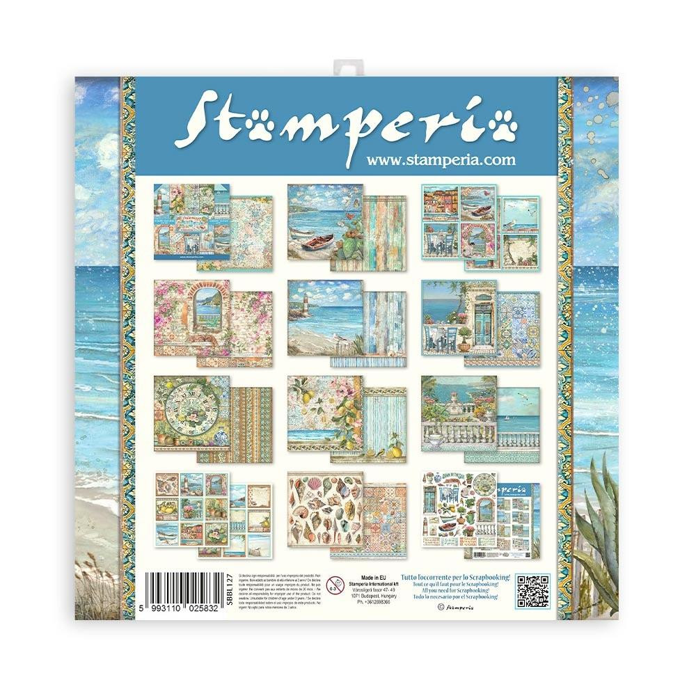 Stamperia - 12 x 12 Paper Pad - Blue Dream (SBBL127) - The Rubber Buggy