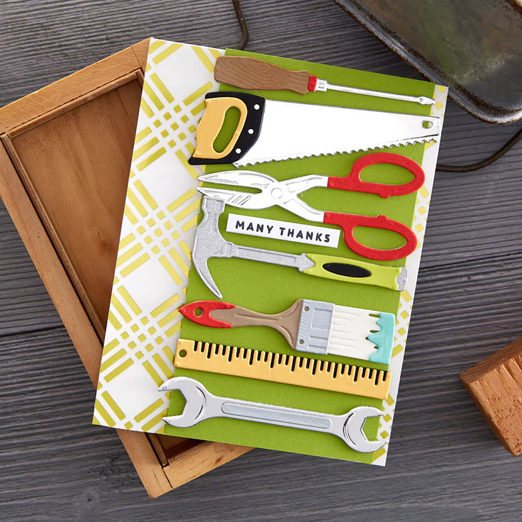 Spellbinders - All the Tools Etched Dies -Toolbox Essentials Collection ...