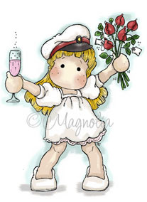 Magnolia Stamps - Bright Tilda - The Rubber Buggy