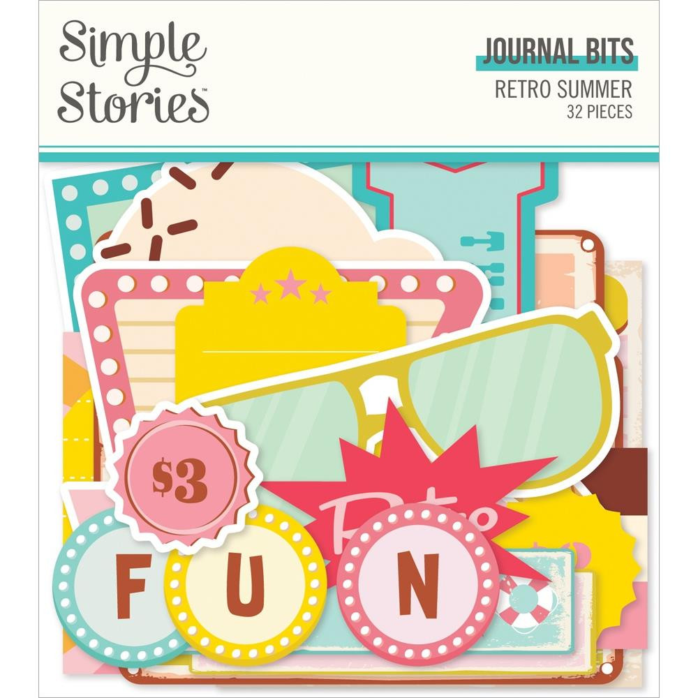 Simple Stories - Retro Summer Journal Bits & Pieces (SS-20018) - The ...
