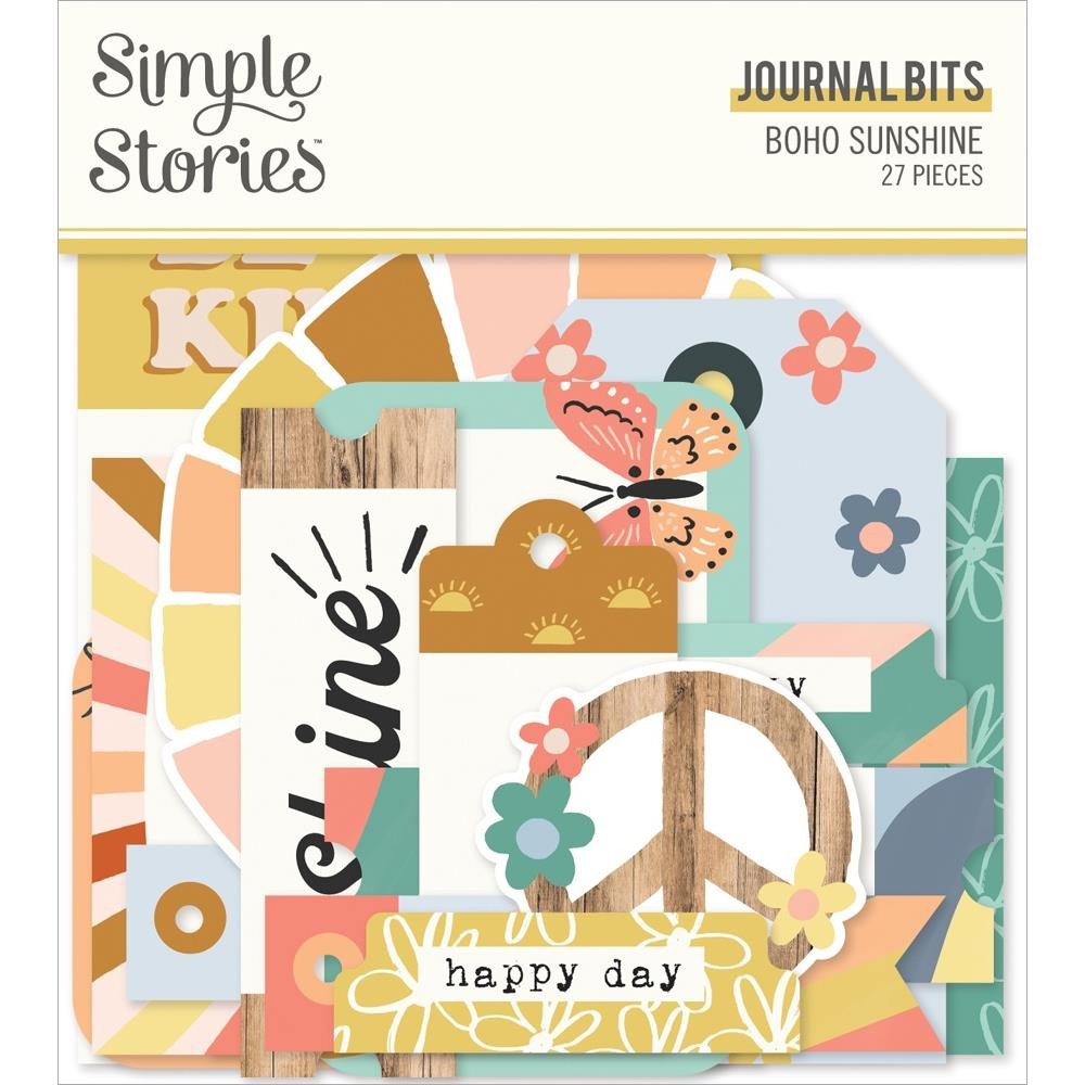 Simple Stories - Boho Sunshine Journal Bits & Pieces (SS-19918) - The ...