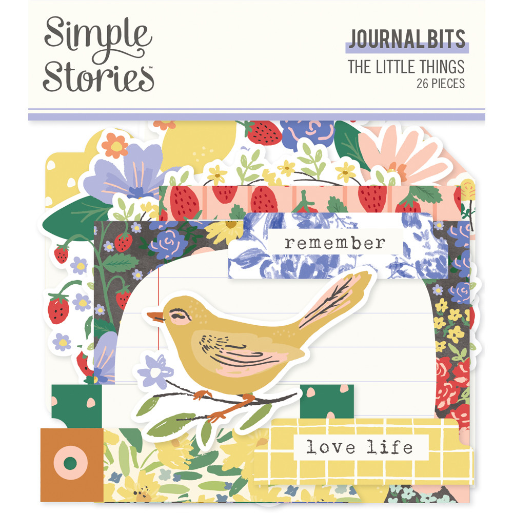 Simple Stories - The Little Things Journal Bits & Pieces (SS-20219 ...