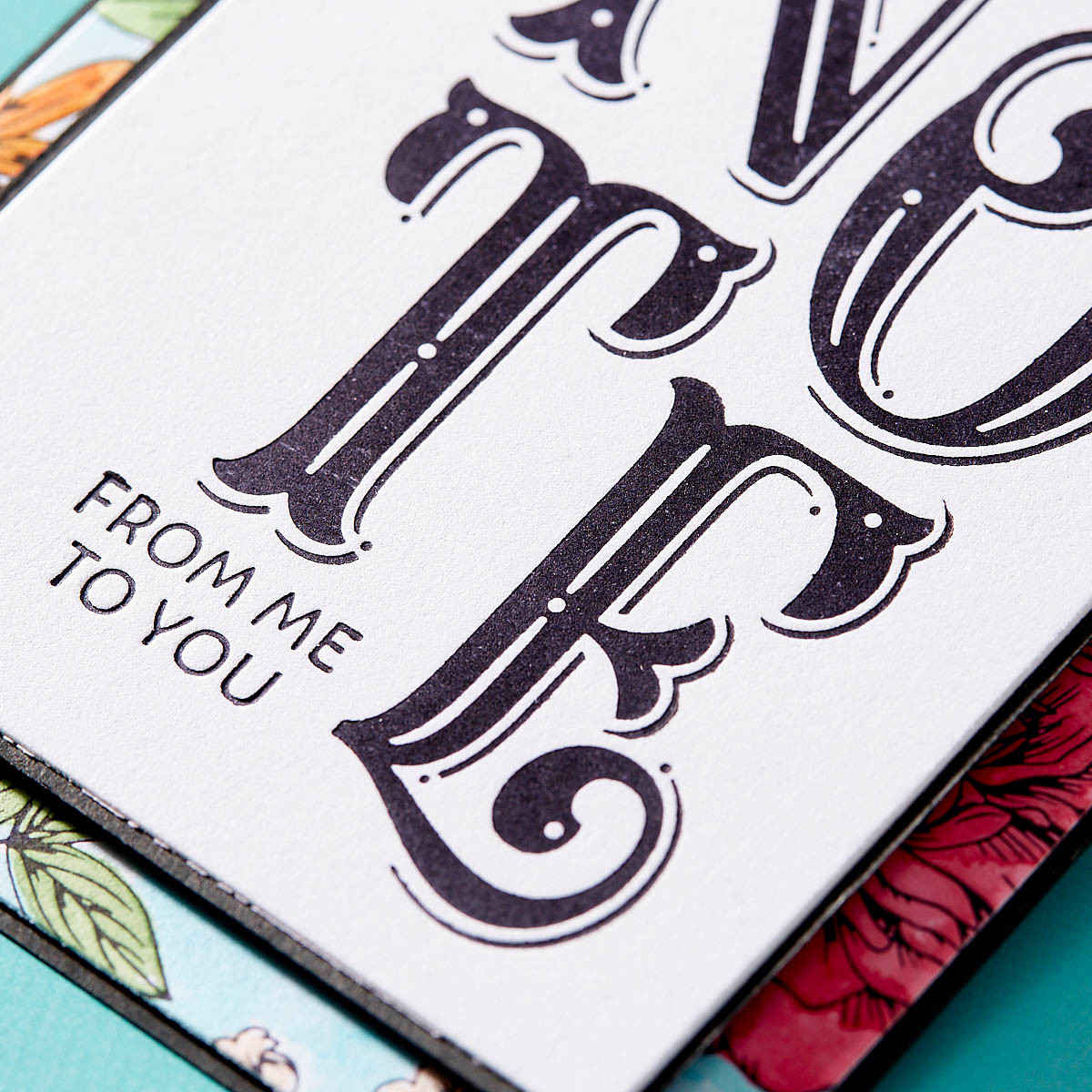 Spellbinders - BetterPress - A Note From Me to You Press Plate (BP-040 ...