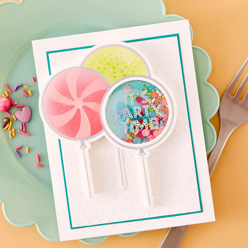 Spellbinders - It's My Party Too Collection -Glimmer Sentiments Hot ...