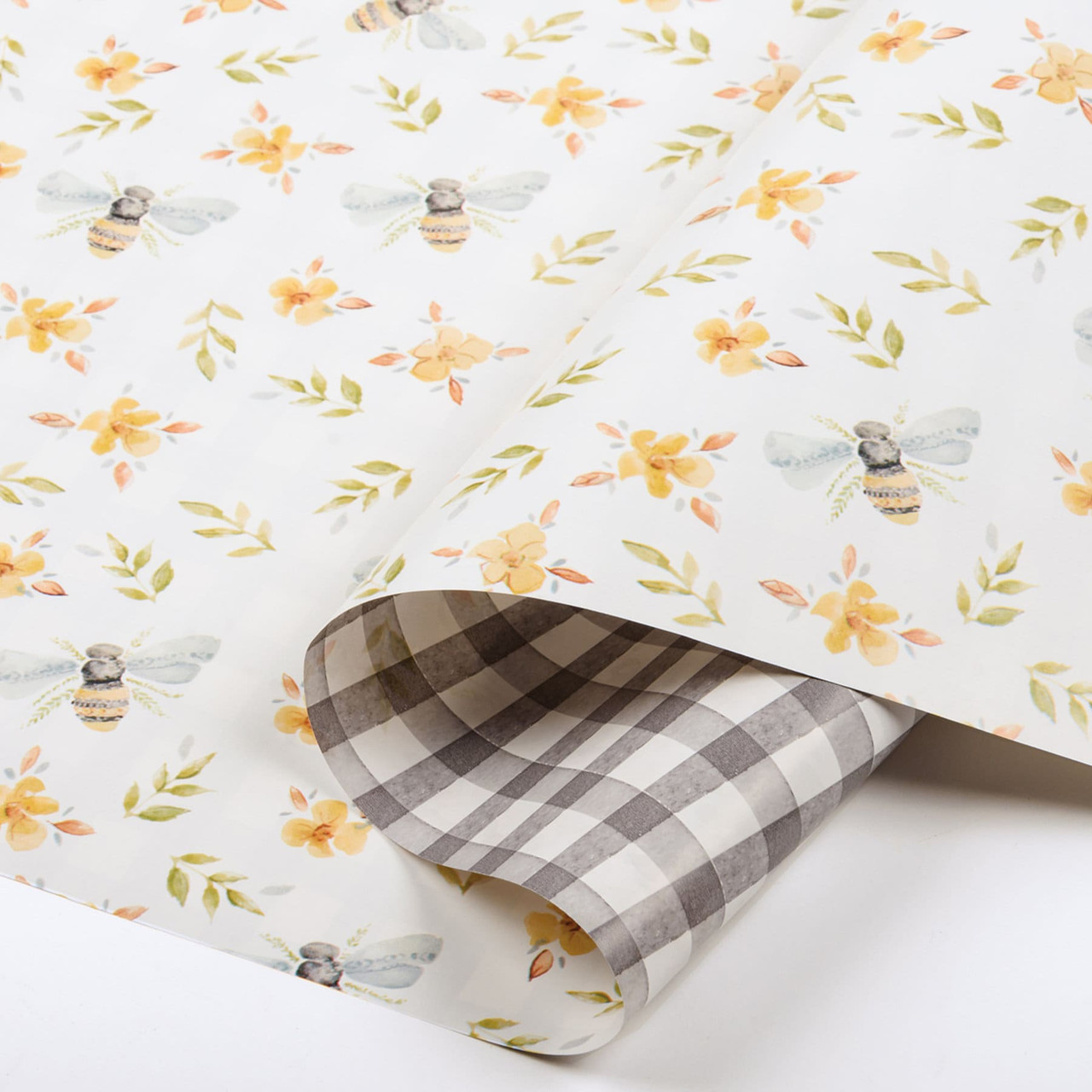 Everyday Gift Wrap - Double Sided - Bees - Roll 9.75 ft. x 30" - The ...