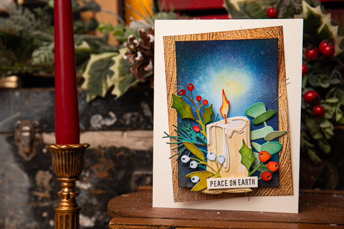 Sizzix - Tim Holtz Christmas 2023 - Candle Shop Colorize Thinlits Die ...