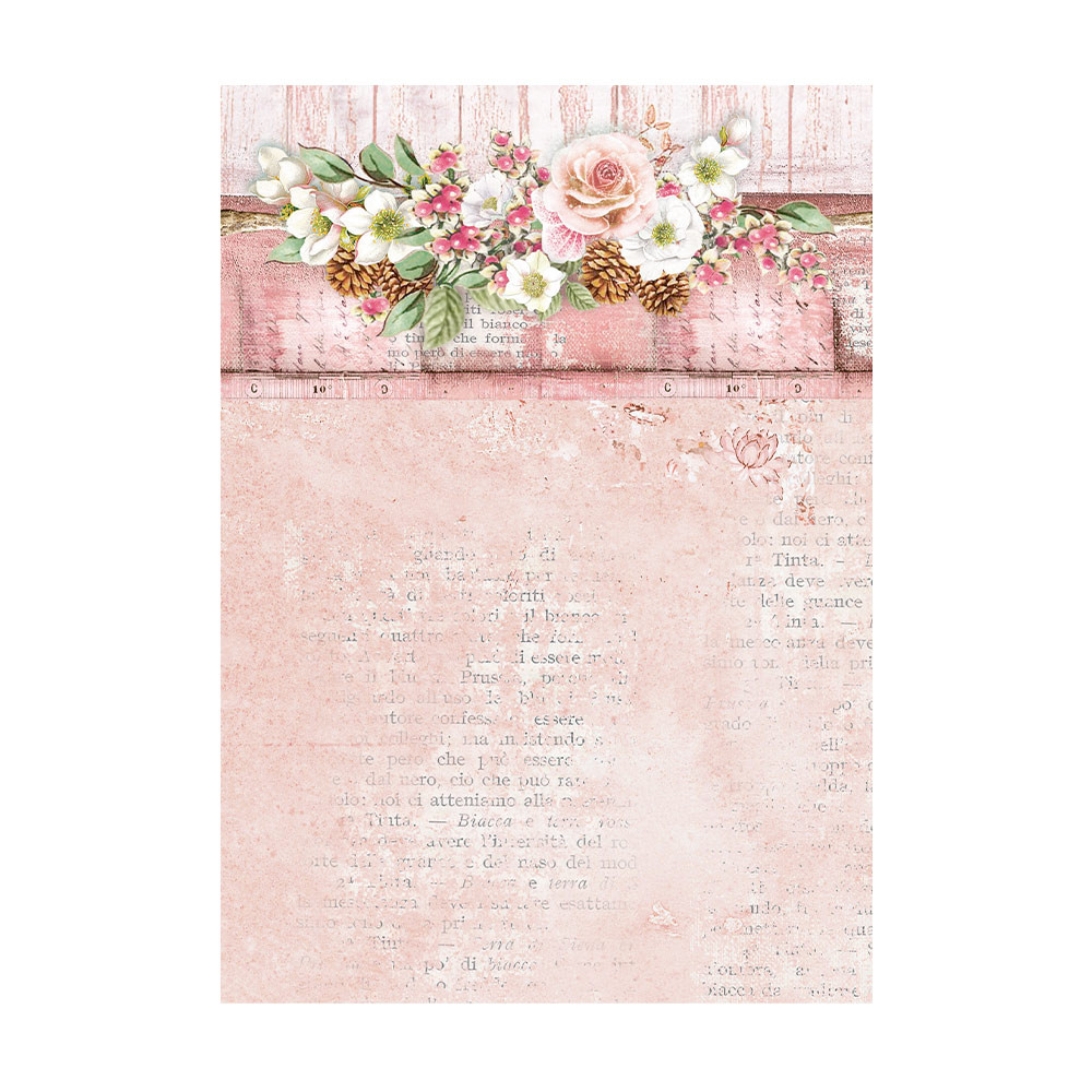 Stamperia - Roseland - A6 Backgrounds Assorted Rice Paper Set ...