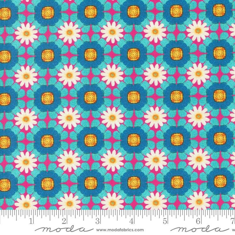 Moda Fabric - Vintage Soul Peacock by Cathe Holden - Sold by 1/2 Yard ...