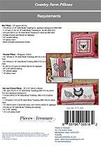 Moda Fabrics - Country Farm Pillows Pattern Book - Pieces To Treasure ...