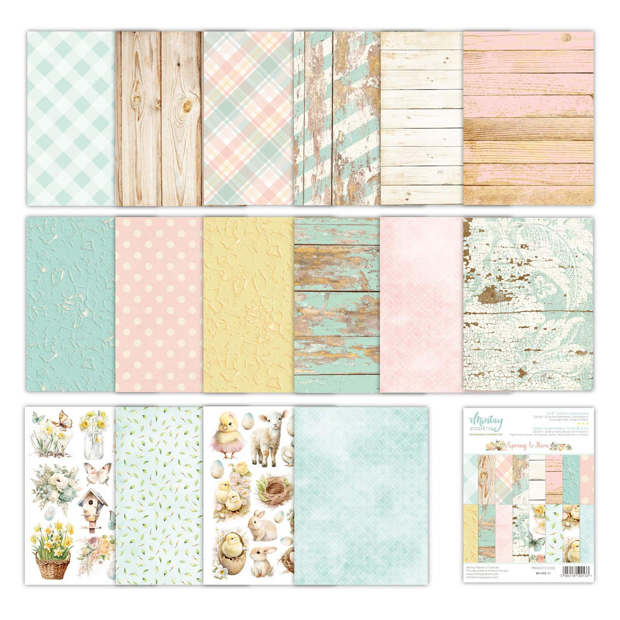 Mintay Papers - Spring Is Here - 6 x 8 Add On Pack (MT-SPR-11) - The ...