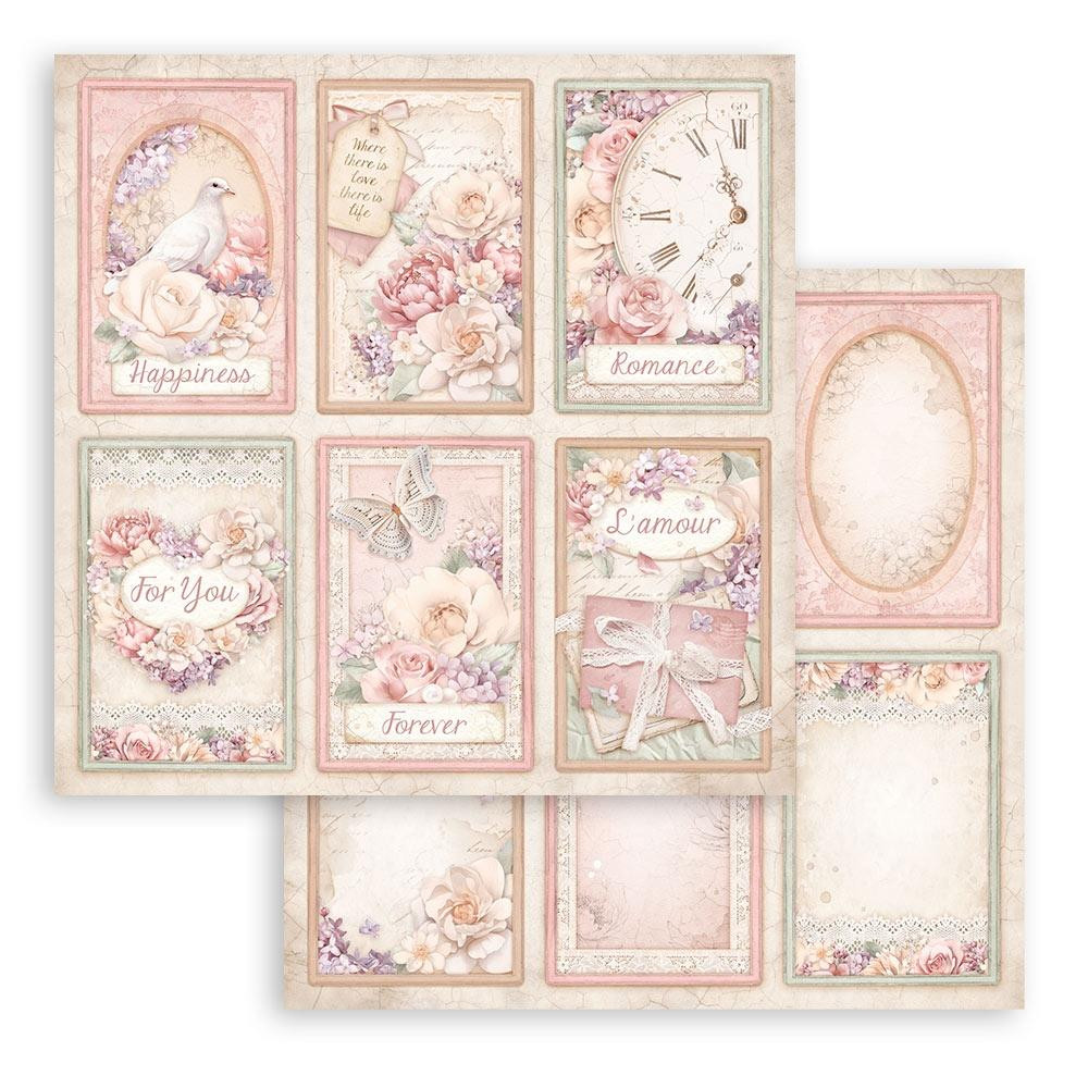 Stamperia - Romance Forever Ceremony - 12x12 Scrapbook Paper - 6 Cards ...