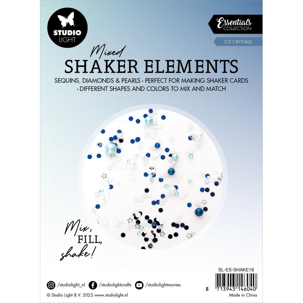 Studio Light - Essential Shaker Elements - #18 Ice Crystals (SL-ES ...
