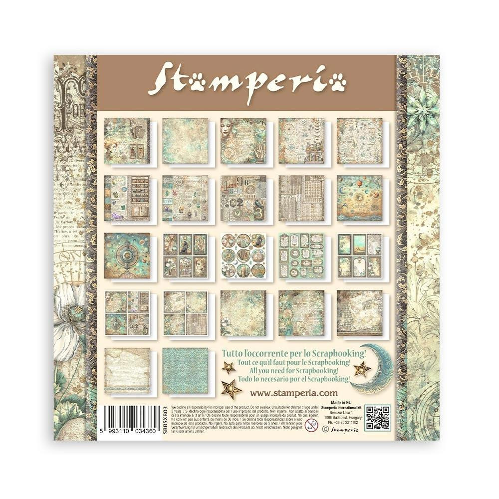 Stamperia - Fortune - 8x8 Single Face Sheet Paper Pad (SBBSXB03) The ...