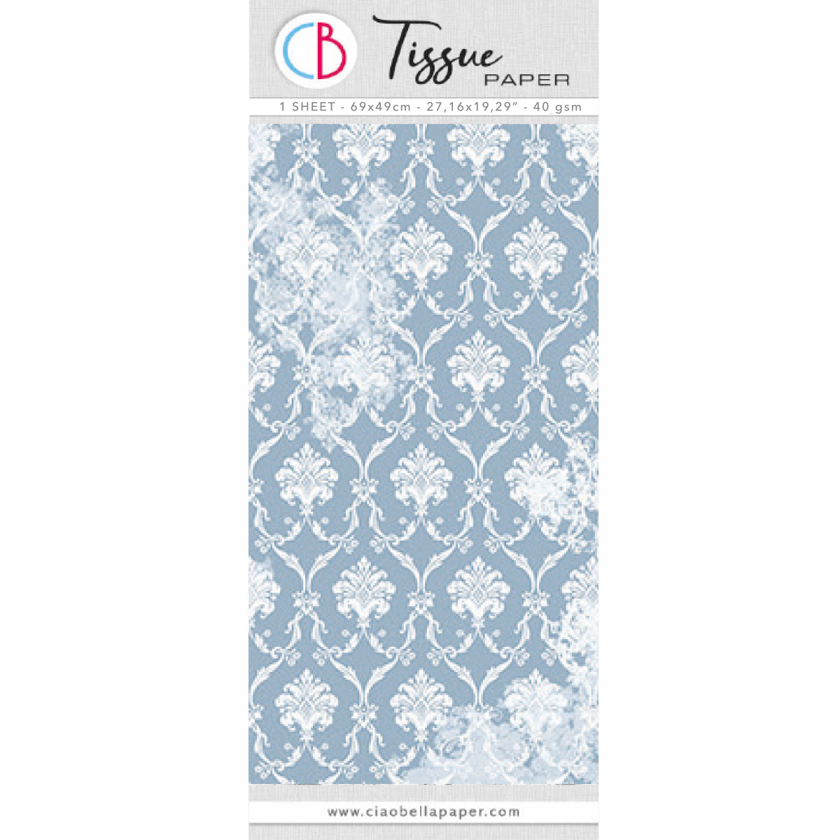 Ciao Bella - Tissue Paper 69x49 cm - Tapestry (HT016) The Rubber Buggy