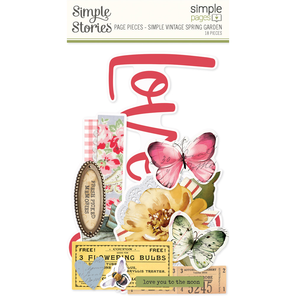 Simple Stories - Simple Vintage Spring Garden - Simple Pages Page ...