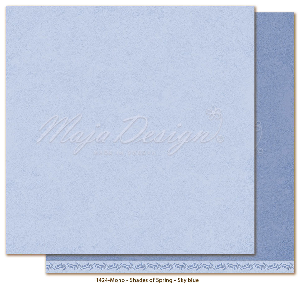 Maja Design - Monochromes - Shades Of Spring - Sky Blue (1424) - The ...