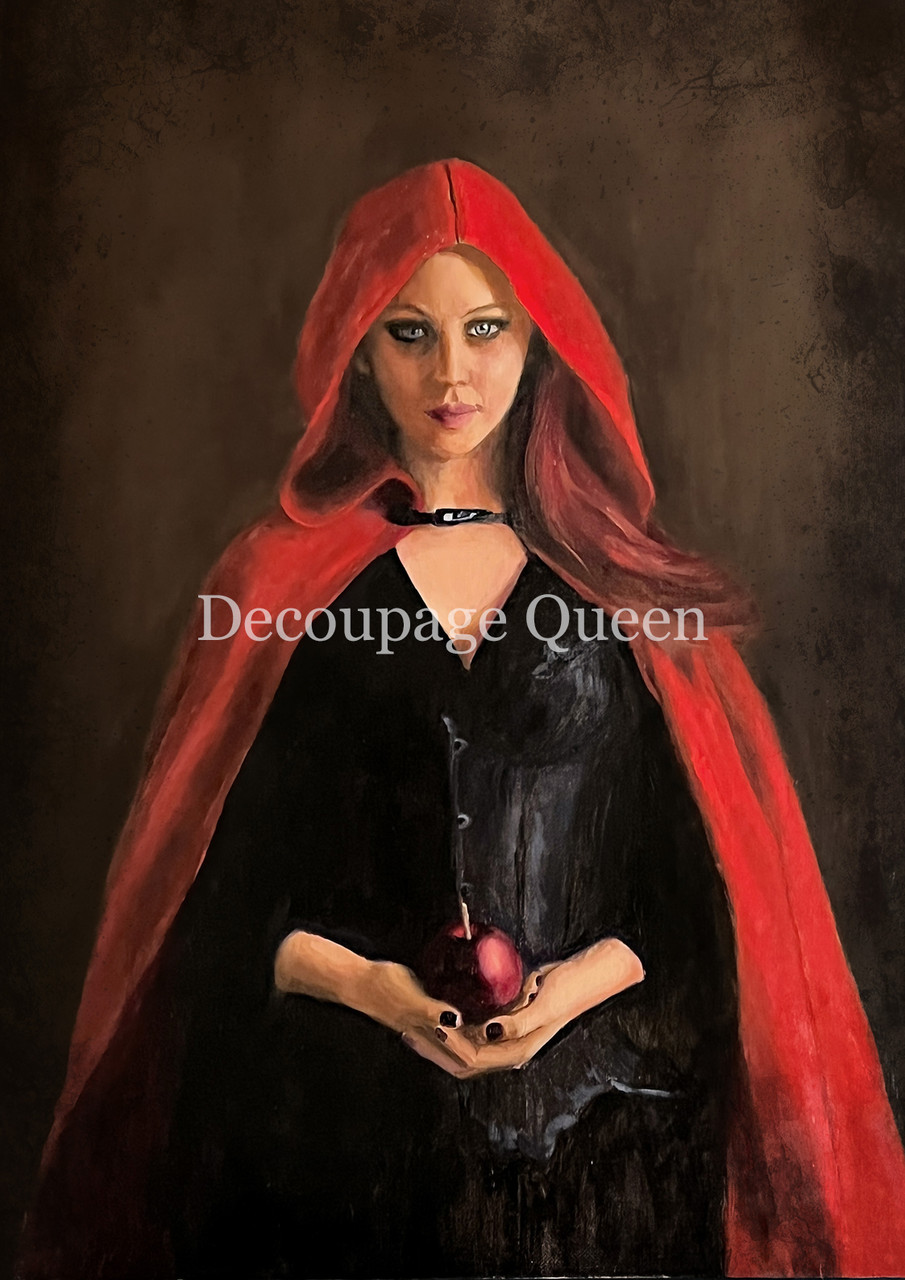 Decoupage Queen - Teresa Rene Art The Temptress Rice Paper A4 (DQRP ...
