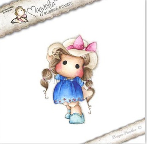 Magnolia Stamps - Tilda With Rose Lace Dress from Pink Lemonade ...
