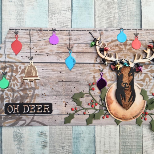 Elizabeth Craft Designs - Oh Deer - Craft Die (ECD2051) - The Rubber Buggy