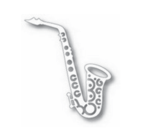 Tutti Designs - Saxophone Craft Die (Tutti-334) - The Rubber Buggy