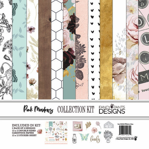 Fancy Pants Designs - 12x12 Collection Kit - Pink Meadows Collection ...