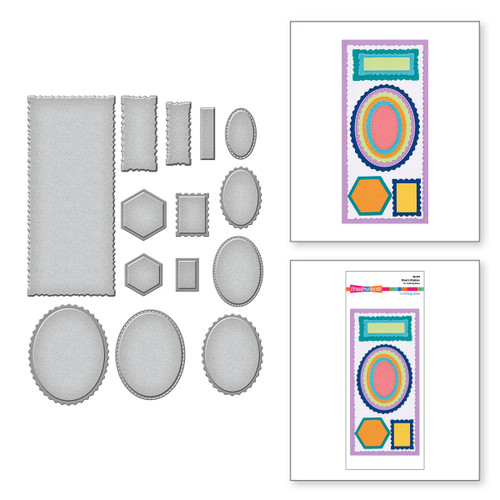 Spellbinders - Stampendous Hugs Collection - Fran's Frames Etched Dies ...