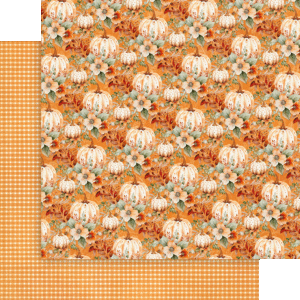 Graphic 45 - Autumn Greetings - 12x12 Scrapbook Paper - Happy Harvest ...