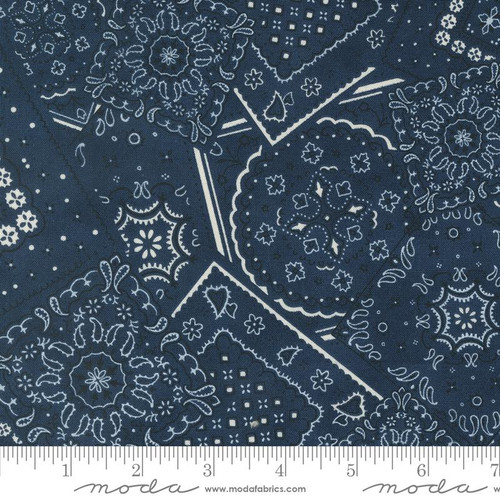 Moda Fabric - Badlands Bandana Western and Southwestern Bandana Night ...