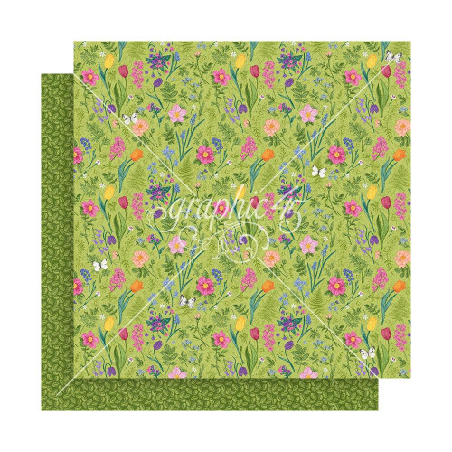 Graphic 45 - Spring Is In The Air - 12x12 Scrapbook Paper - New ...