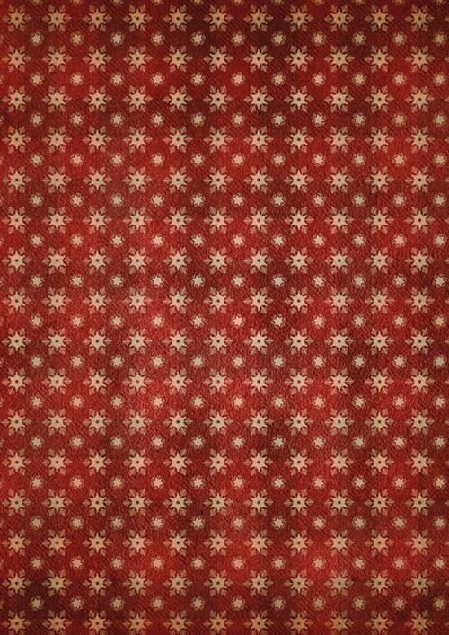 Decoupage Queen - Snowflake Plaid Rice Paper A4 The Rubber Buggy