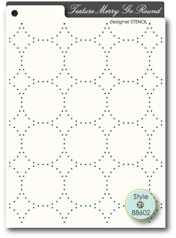 Memory Box Stencil - Merry Go Round 88602 - The Rubber Buggy