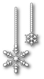 Memory Box Die - Twinkling Snowflake Duet - The Rubber Buggy