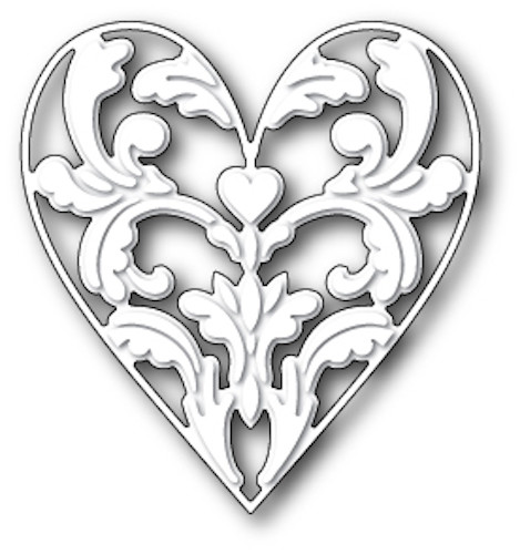 Memory Box Die - Exquisite Heart (MB-99364) - The Rubber Buggy