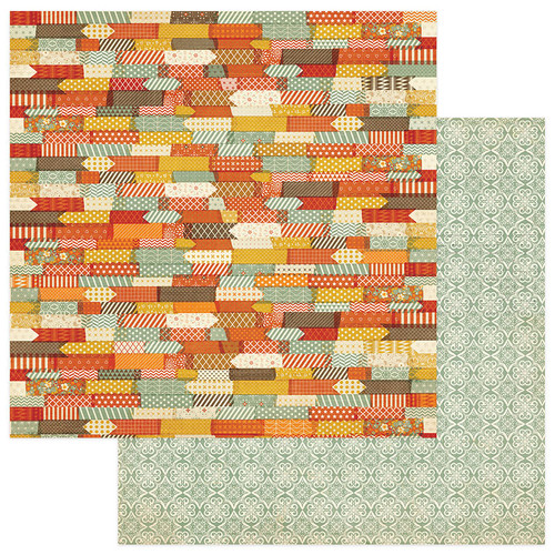 Photoplay - Falling Leaves - 12 x 12 Autumn Color Scrapbook Paper - The ...