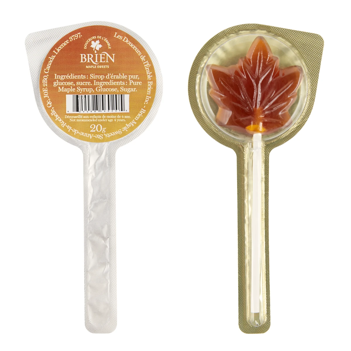 Maple leaf Lollipop | MapleSyrupWorld