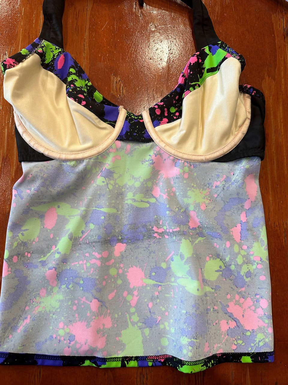 Bravo swimwear OPEN BACK TANKINI 153 - SOLID COLORS