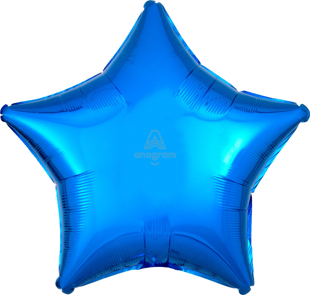 19"A Star Metallic Blue flat (10 count)