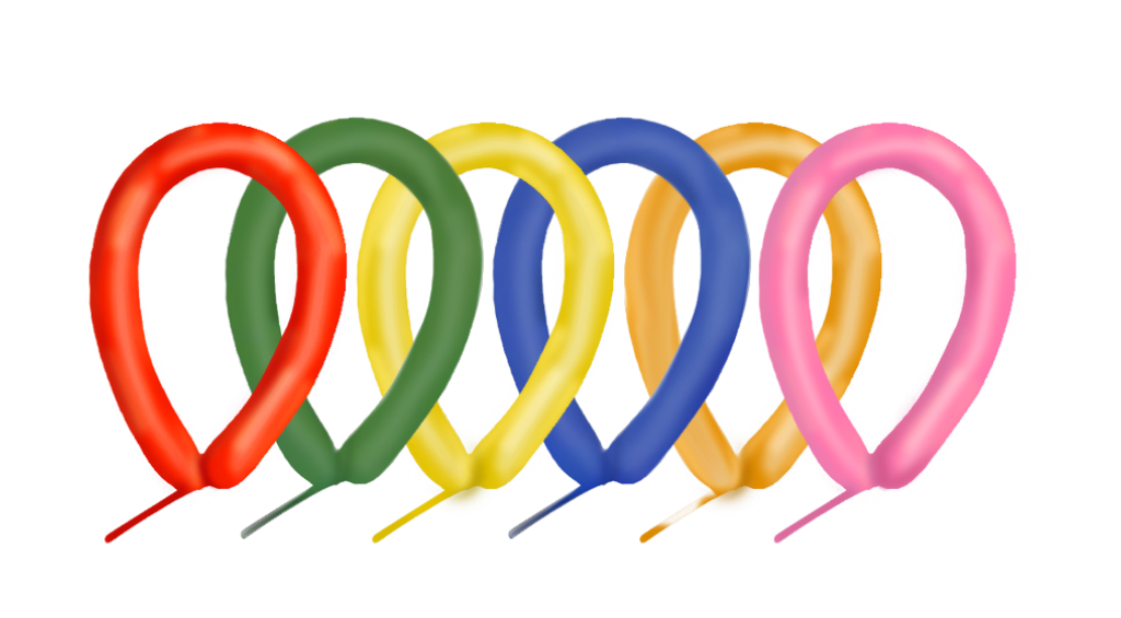 260B Assorted Rainbow Standard (100 count)