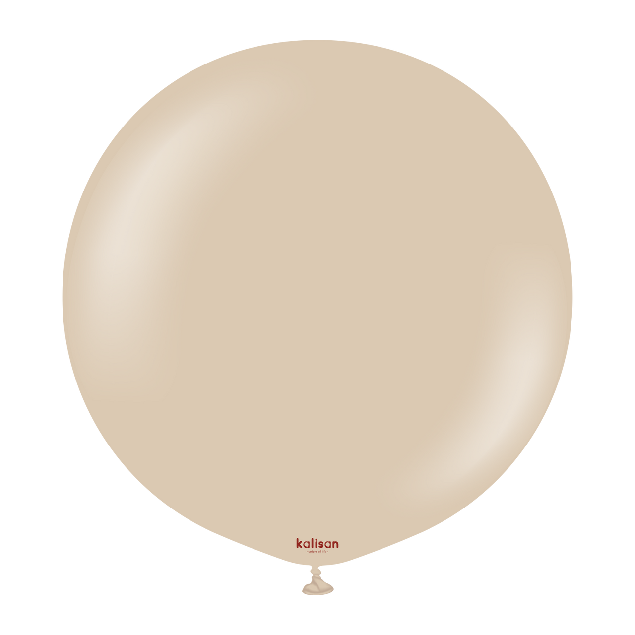24"K Hazelnut Standard (2 count) latex balloon #12423496 Kalisan