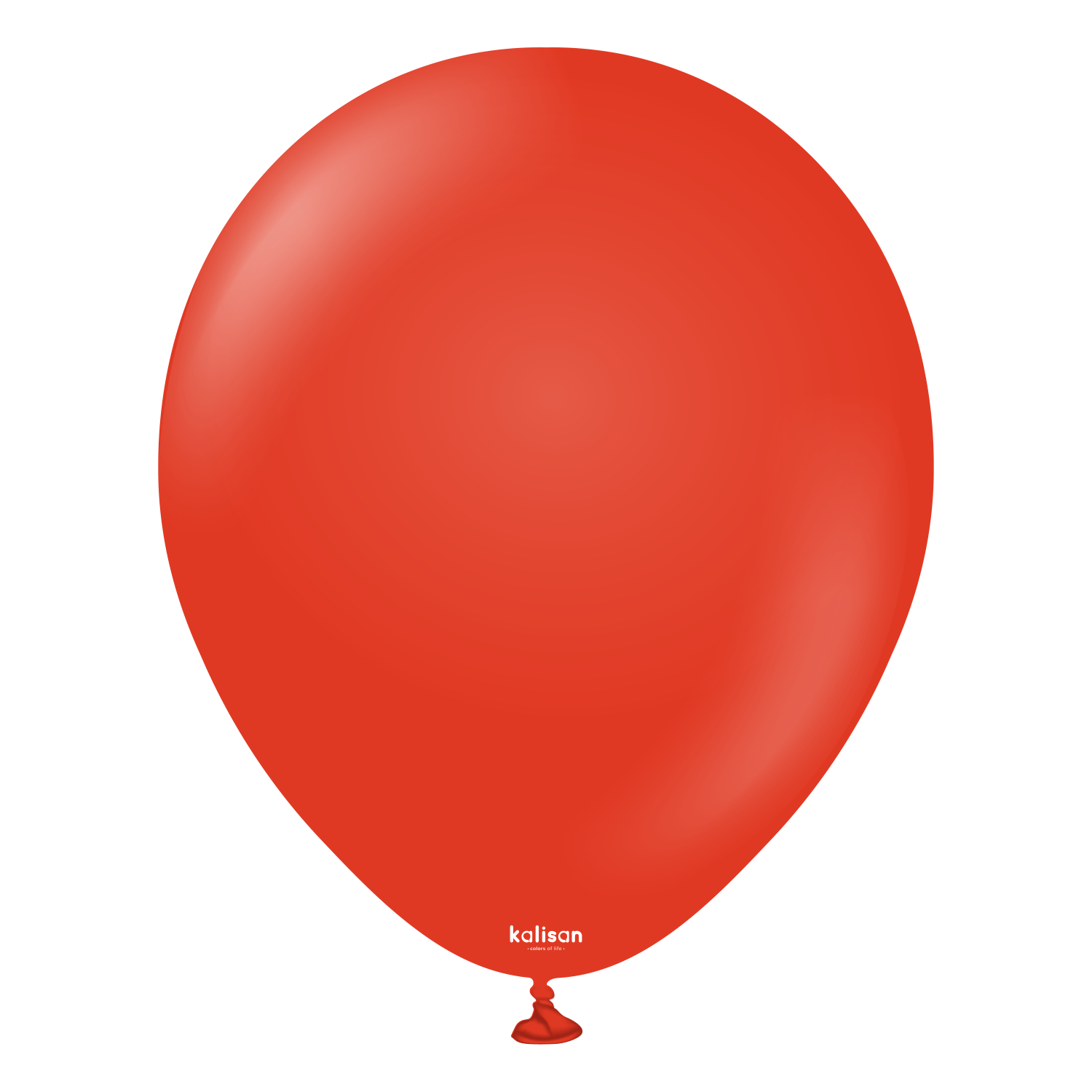 12"K Red Standard Latex balloon #11223131 Kalisan
