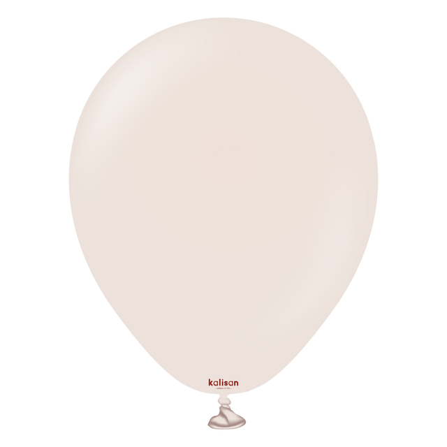 12"K Retro White Sand Latex balloon #11280151 Kalisan