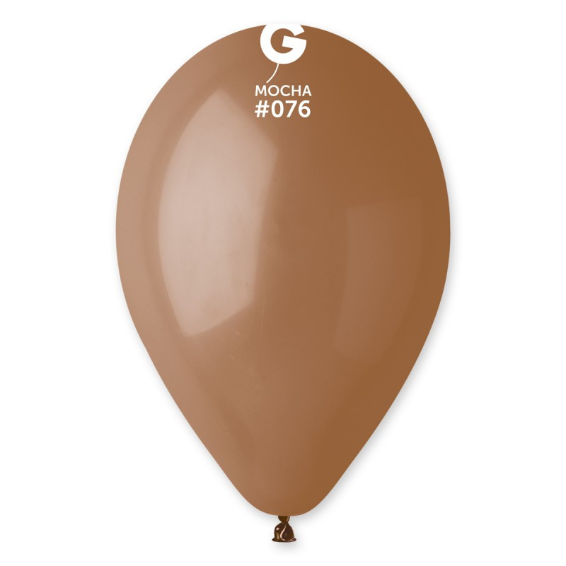 12"G Mocha Brown #076 (50 count)