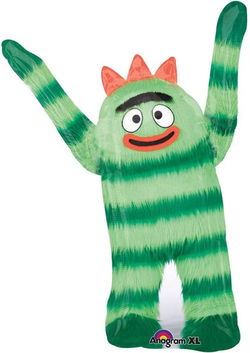 34"A Yo Gabba Gabba Brobee flat (5 count)