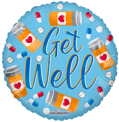18"K Get Well Pills (10 count)