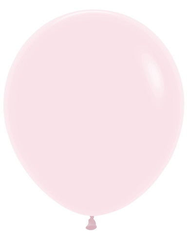 18"S Pastel Matte Pink (25 count)